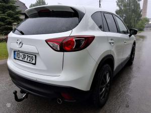 White Mazda CX-5 2014 in Plunge, with an engine capacity of 2.19 L and mileage of 179 thousand km for 6600 €, photo 5 on AUTOMOTO.COM.LV