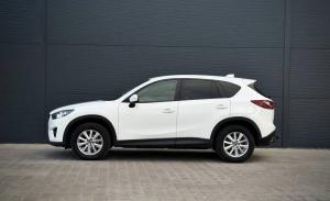 White Mazda CX-5 2014 in Riga, with an engine capacity of 2.20 L and mileage of 296 thousand km for 6495 €, photo 3 on AUTOMOTO.COM.LV