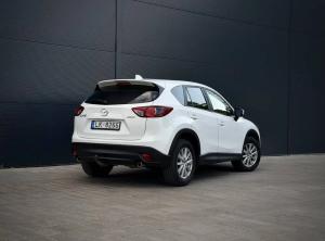White Mazda CX-5 2014 in Riga, with an engine capacity of 2.20 L and mileage of 296 thousand km for 6495 €, photo 7 on AUTOMOTO.COM.LV