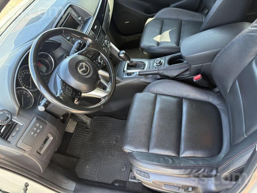 Balts Mazda CX-5 2014 Rīga, ar dzinēja tilpumu 2.20 L un nobraukumu 125 tūkst. km par 9500 €, foto 9 vietnē AUTOMOTO.COM.LV