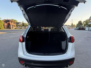 White Mazda CX-5 2014 in Taurage, with an engine capacity of 2.19 L and mileage of 250 thousand km for 6700 €, photo 15 on AUTOMOTO.COM.LV