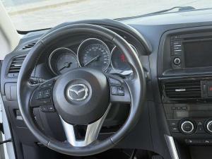 White Mazda CX-5 2014 in Taurage, with an engine capacity of 2.19 L and mileage of 250 thousand km for 6700 €, photo 17 on AUTOMOTO.COM.LV