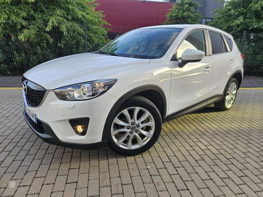 Balts Mazda CX-5 2014 Kauņa, ar dzinēja tilpumu 2.20 L un nobraukumu 156 tūkst. km par 7900 €, foto 7 vietnē AUTOMOTO.COM.LV