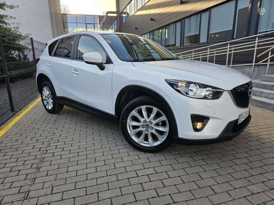 Balts Mazda CX-5 2014 Kauņa, ar dzinēja tilpumu 2.20 L un nobraukumu 156 tūkst. km par 7900 €, foto 8 vietnē AUTOMOTO.COM.LV
