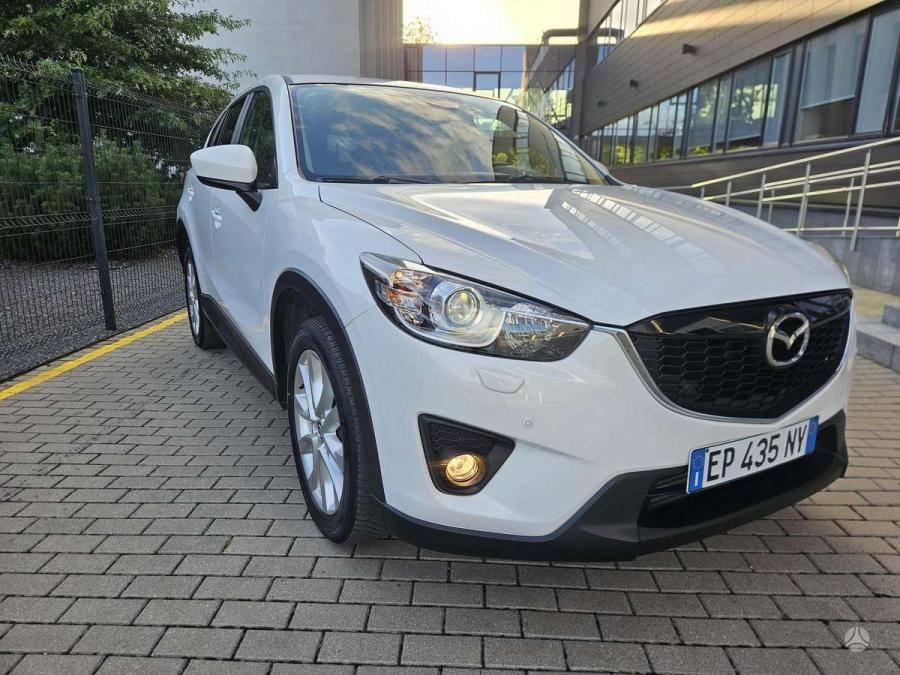 Balts Mazda CX-5 2014 Kauņa, ar dzinēja tilpumu 2.20 L un nobraukumu 156 tūkst. km par 7900 €, foto 9 vietnē AUTOMOTO.COM.LV