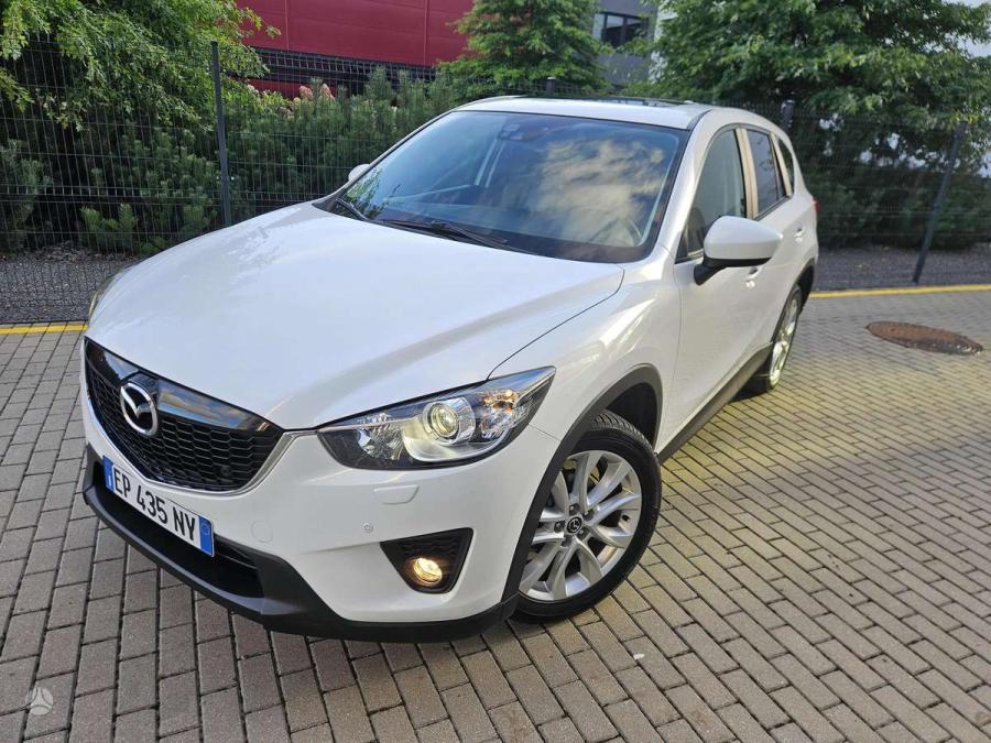 Balts Mazda CX-5 2014 Kauņa, ar dzinēja tilpumu 2.20 L un nobraukumu 156 tūkst. km par 7900 €, foto 12 vietnē AUTOMOTO.COM.LV
