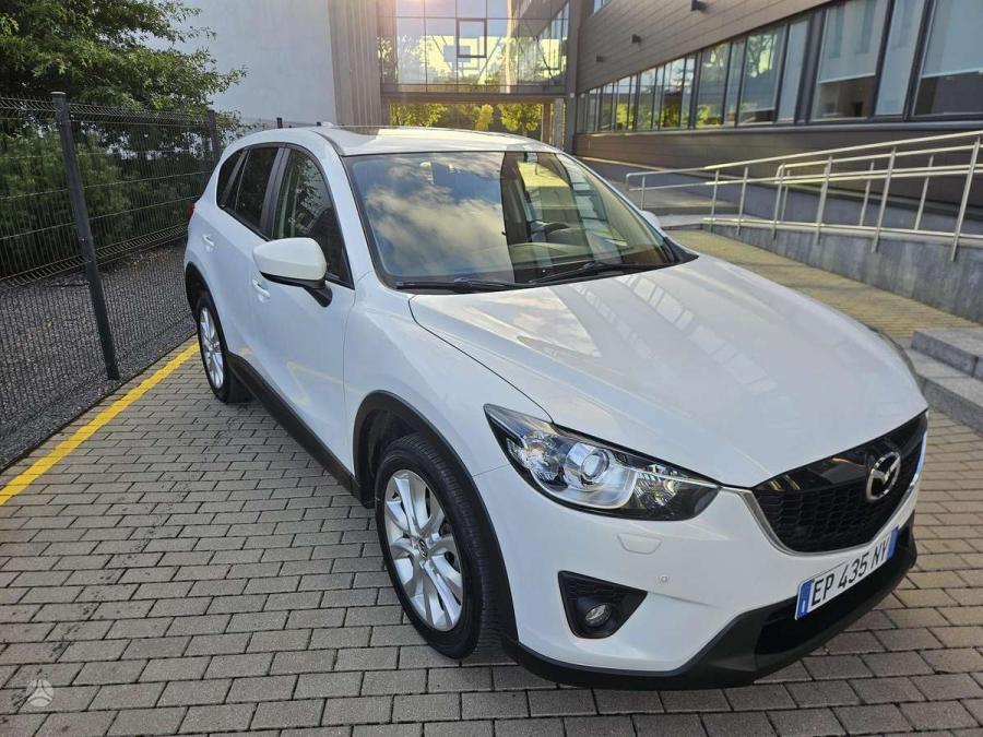 Balts Mazda CX-5 2014 Kauņa, ar dzinēja tilpumu 2.20 L un nobraukumu 156 tūkst. km par 7900 €, foto 13 vietnē AUTOMOTO.COM.LV