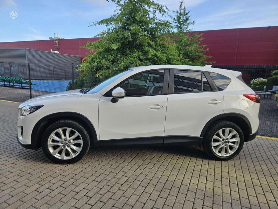 Balts Mazda CX-5 2014 Kauņa, ar dzinēja tilpumu 2.20 L un nobraukumu 156 tūkst. km par 7900 €, foto 15 vietnē AUTOMOTO.COM.LV