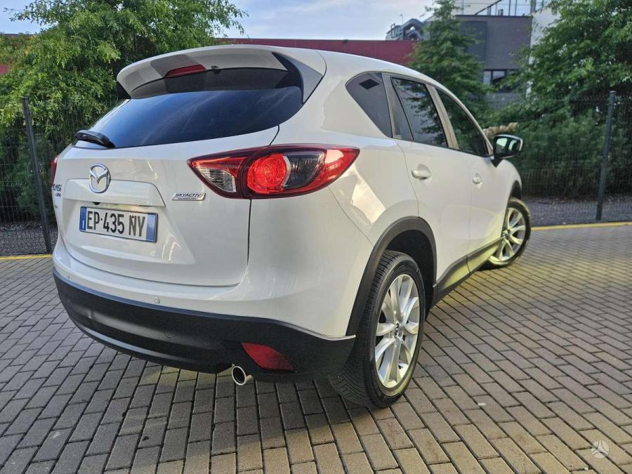 Balts Mazda CX-5 2014 Kauņa, ar dzinēja tilpumu 2.20 L un nobraukumu 156 tūkst. km par 7900 €, foto 18 vietnē AUTOMOTO.COM.LV