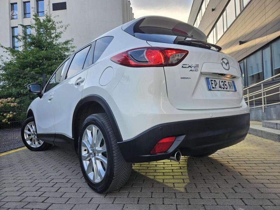 Balts Mazda CX-5 2014 Kauņa, ar dzinēja tilpumu 2.20 L un nobraukumu 156 tūkst. km par 7900 €, foto 22 vietnē AUTOMOTO.COM.LV