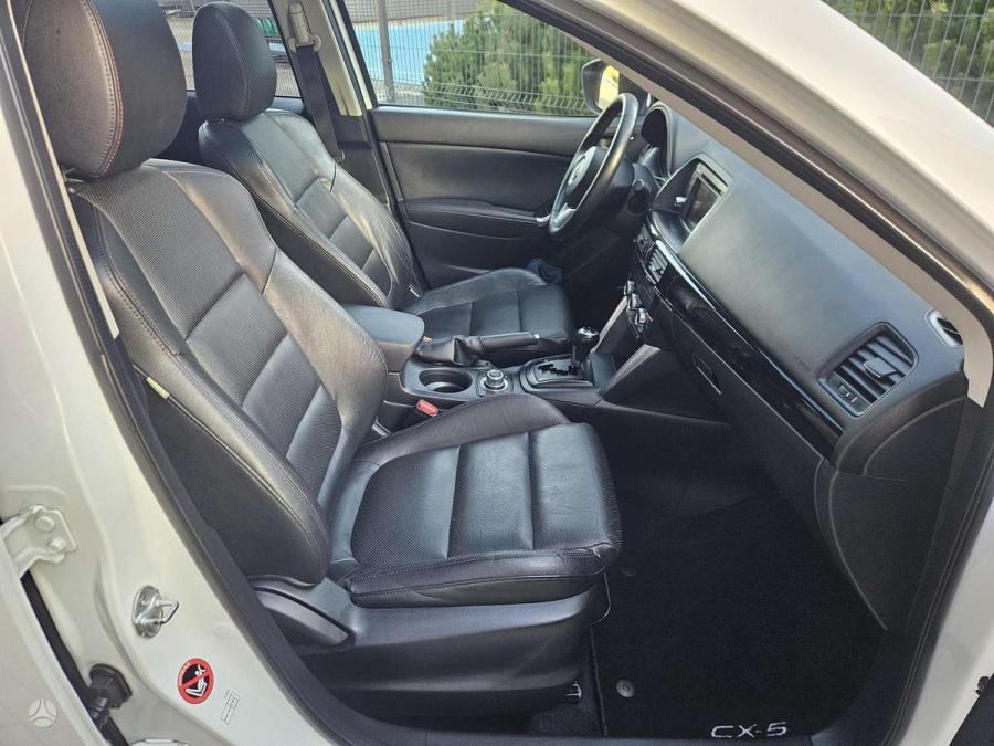 Balts Mazda CX-5 2014 Kauņa, ar dzinēja tilpumu 2.20 L un nobraukumu 156 tūkst. km par 7900 €, foto 28 vietnē AUTOMOTO.COM.LV