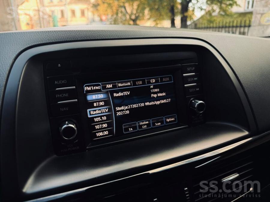 Белый Мазда СХ-5 2014 в Цесис, объемом двигателя 2.20 л и пробегом 0 тыс. км за 7600 €, фото 14 на AUTOMOTO.COM.LV