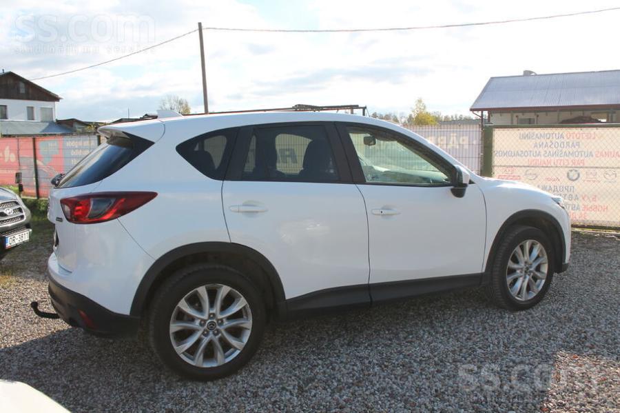 Balts Mazda CX-5 2014 Daugavpils, ar dzinēja tilpumu 2.20 L un nobraukumu 266 tūkst. km par 7190 €, foto 8 vietnē AUTOMOTO.COM.LV