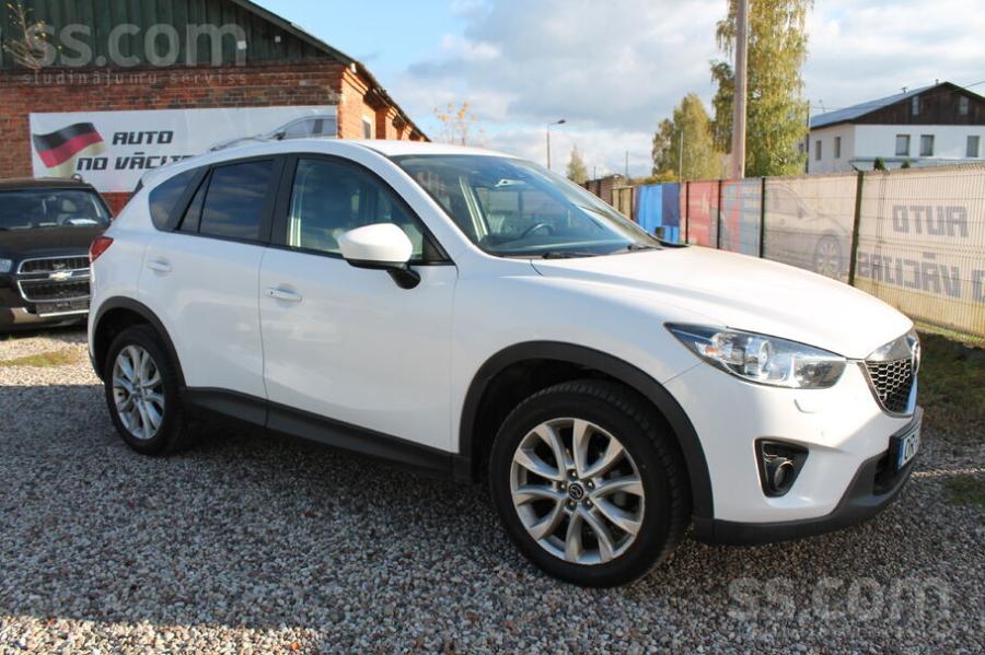 Balts Mazda CX-5 2014 Daugavpils, ar dzinēja tilpumu 2.20 L un nobraukumu 266 tūkst. km par 7190 €, foto 9 vietnē AUTOMOTO.COM.LV