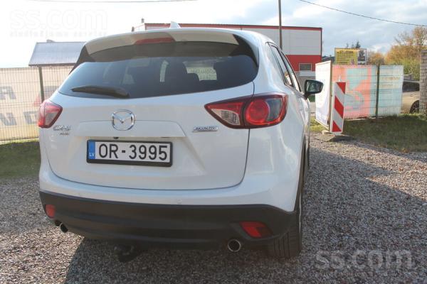 Balts Mazda CX-5 2014 Daugavpils, ar dzinēja tilpumu 2.20 L un nobraukumu 266 tūkst. km par 7190 €, foto 7 vietnē AUTOMOTO.COM.LV