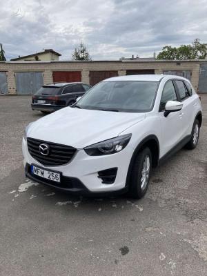 White Mazda CX-5 2015 in Panevezys, with an engine capacity of 2.19 L and mileage of 208 thousand km for 8300 €, photo 5 on AUTOMOTO.COM.LV