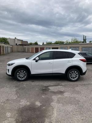 White Mazda CX-5 2015 in Panevezys, with an engine capacity of 2.19 L and mileage of 208 thousand km for 8300 €, photo 6 on AUTOMOTO.COM.LV