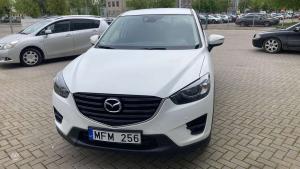White Mazda CX-5 2015 in Panevezys, with an engine capacity of 2.19 L and mileage of 208 thousand km for 8300 €, photo 17 on AUTOMOTO.COM.LV
