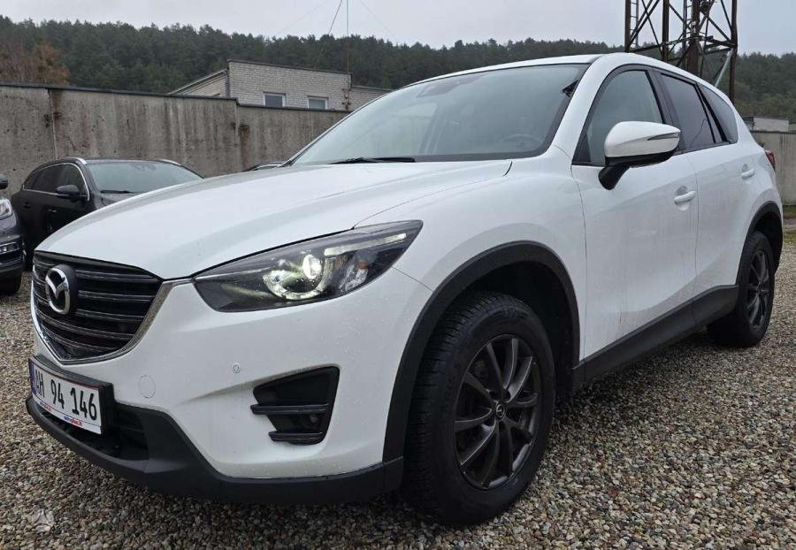 Balts Mazda CX-5 2015 Kauņa, ar dzinēja tilpumu 2.19 L un nobraukumu 245 tūkst. km par 6990 €, foto 3 vietnē AUTOMOTO.COM.LV