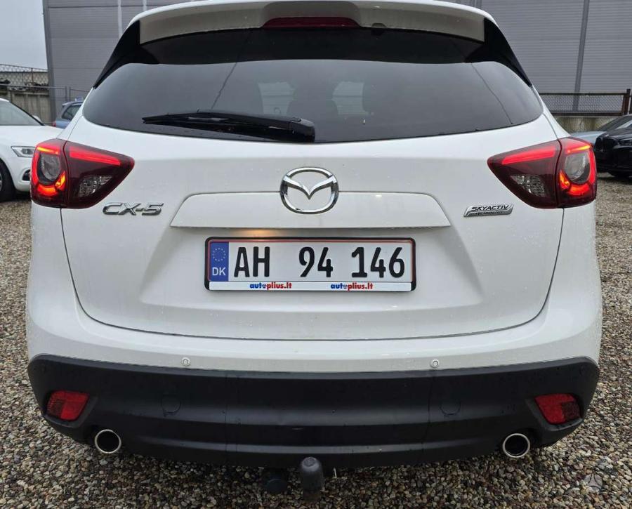 Balts Mazda CX-5 2015 Kauņa, ar dzinēja tilpumu 2.19 L un nobraukumu 245 tūkst. km par 6990 €, foto 5 vietnē AUTOMOTO.COM.LV