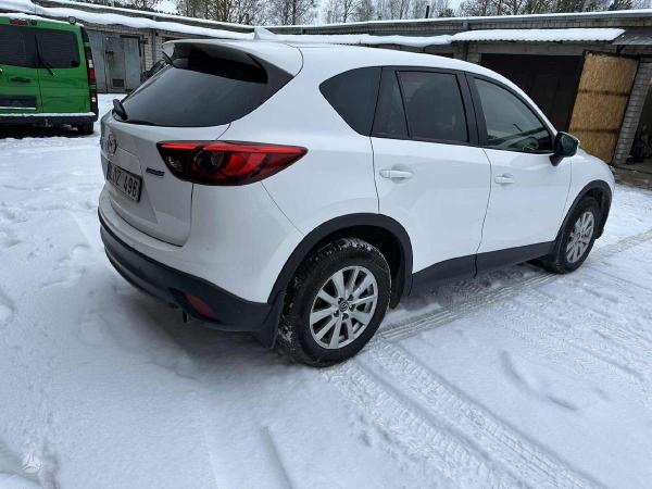 Balts Mazda CX-5 2015 Alīta, ar dzinēja tilpumu 2.19 L un nobraukumu 166 tūkst. km par 8500 €, foto 4 vietnē AUTOMOTO.COM.LV