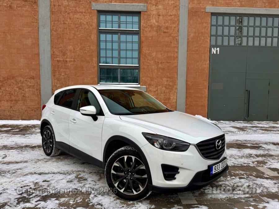 White Mazda CX-5 2015 in Tallinn, with an engine capacity of 2.20 L and mileage of 198 thousand km for 10900 €, photo 1 on AUTOMOTO.COM.LV