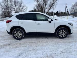White Mazda CX-5 2015 in Taurage, with an engine capacity of 2.19 L and mileage of 230 thousand km for 6300 €, photo 4 on AUTOMOTO.COM.LV