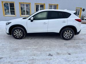 White Mazda CX-5 2015 in Taurage, with an engine capacity of 2.19 L and mileage of 230 thousand km for 6300 €, photo 7 on AUTOMOTO.COM.LV