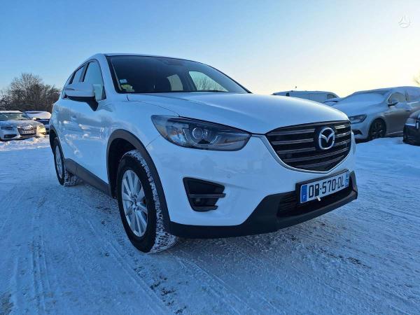 Balts Mazda CX-5 2015 Tauragė, ar dzinēja tilpumu 2.19 L un nobraukumu 255 tūkst. km par 7400 €, foto 1 vietnē AUTOMOTO.COM.LV