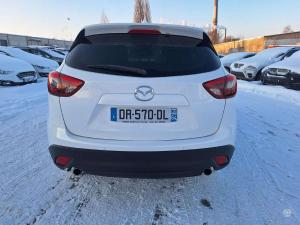 White Mazda CX-5 2015 in Taurage, with an engine capacity of 2.19 L and mileage of 255 thousand km for 7400 €, photo 6 on AUTOMOTO.COM.LV