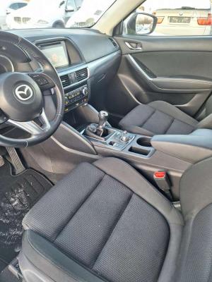White Mazda CX-5 2015 in Taurage, with an engine capacity of 2.19 L and mileage of 255 thousand km for 7400 €, photo 12 on AUTOMOTO.COM.LV
