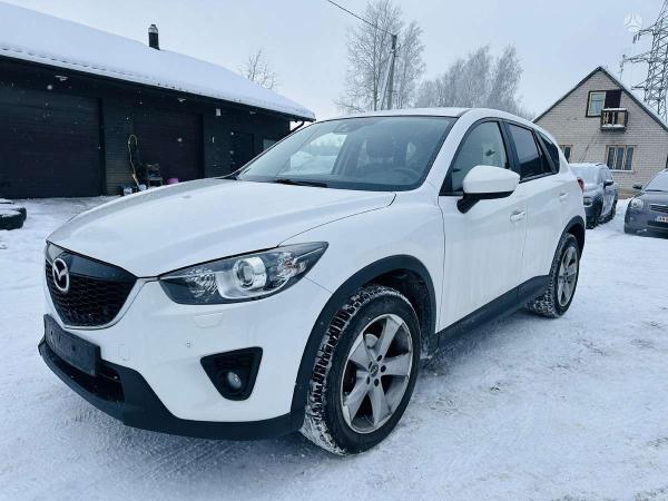 White Mazda CX-5 2015 in Kaunas, with an engine capacity of 2.20 L and mileage of 190 thousand km for 6550 €, photo 3 on AUTOMOTO.COM.LV