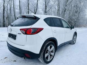 White Mazda CX-5 2015 in Kaunas, with an engine capacity of 2.20 L and mileage of 190 thousand km for 6550 €, photo 6 on AUTOMOTO.COM.LV