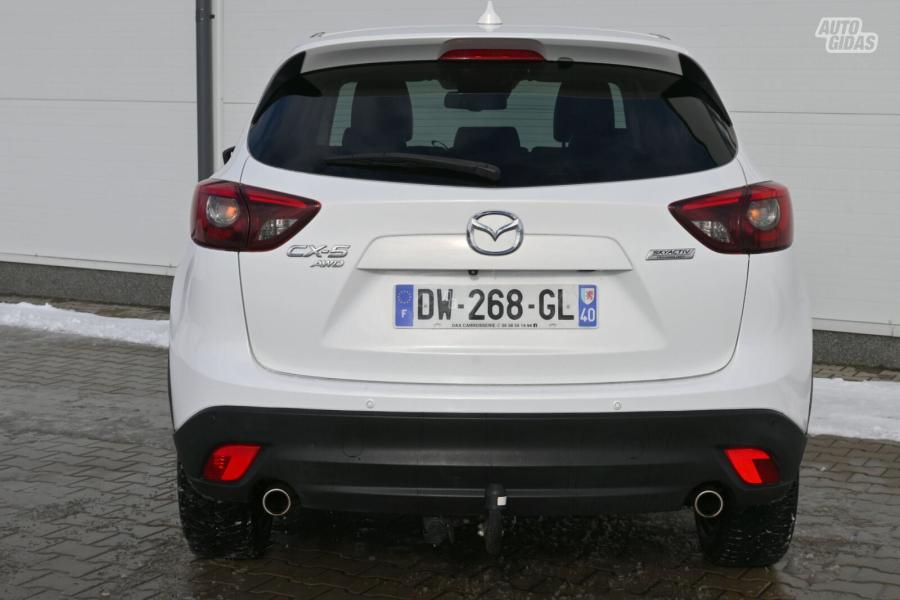 White Mazda CX-5 2015 in Kretinga, with an engine capacity of 2.20 L and mileage of 227 thousand km for 9799 €, photo 8 on AUTOMOTO.COM.LV