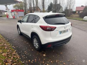 White Mazda CX-5 2015 in Taurage, with an engine capacity of 2.19 L and mileage of 182 thousand km for 8900 €, photo 3 on AUTOMOTO.COM.LV