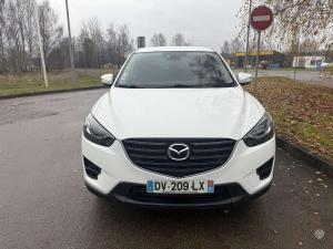 White Mazda CX-5 2015 in Taurage, with an engine capacity of 2.19 L and mileage of 182 thousand km for 8900 €, photo 5 on AUTOMOTO.COM.LV