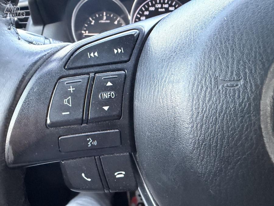 Balts Mazda CX-5 2015 Viļņa, ar dzinēja tilpumu 2.20 L un nobraukumu 166 tūkst. km par 9350 €, foto 27 vietnē AUTOMOTO.COM.LV