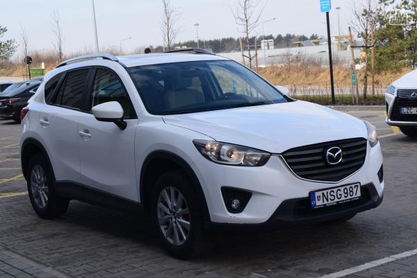 Balts Mazda CX-5 2015 Viļņa, ar dzinēja tilpumu 2.50 L un nobraukumu 229 tūkst. km par 11500 €, foto 3 vietnē AUTOMOTO.COM.LV