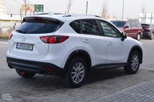White Mazda CX-5 2015 in Vilnius, with an engine capacity of 2.50 L and mileage of 229 thousand km for 11500 €, photo 5 on AUTOMOTO.COM.LV
