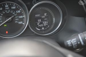 White Mazda CX-5 2015 in Vilnius, with an engine capacity of 2.50 L and mileage of 229 thousand km for 11500 €, photo 18 on AUTOMOTO.COM.LV