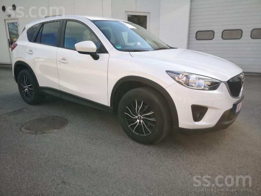 White Mazda CX-5 2015 in Riga, with an engine capacity of 2.20 L and mileage of 0 thousand km for 8290 €, photo 5 on AUTOMOTO.COM.LV