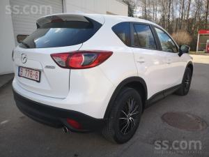 White Mazda CX-5 2015 in Riga, with an engine capacity of 2.20 L and mileage of 0 thousand km for 8290 €, photo 6 on AUTOMOTO.COM.LV