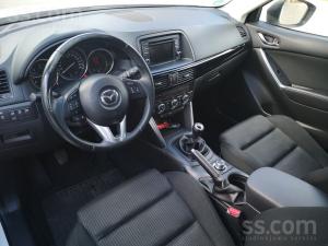 White Mazda CX-5 2015 in Riga, with an engine capacity of 2.20 L and mileage of 0 thousand km for 8290 €, photo 14 on AUTOMOTO.COM.LV