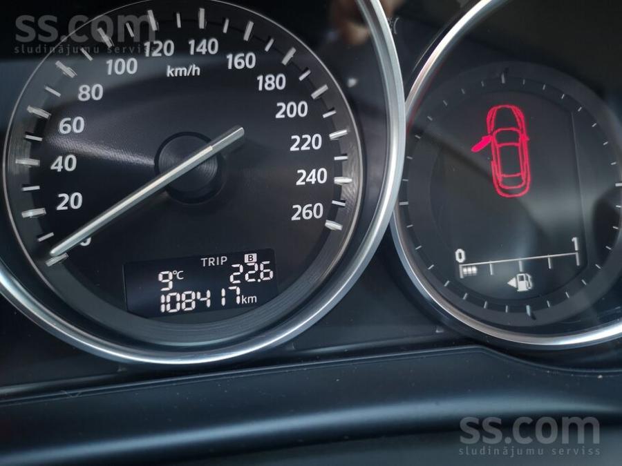 White Mazda CX-5 2015 in Riga, with an engine capacity of 2.20 L and mileage of 0 thousand km for 8290 €, photo 17 on AUTOMOTO.COM.LV