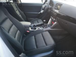 White Mazda CX-5 2015 in Riga, with an engine capacity of 2.20 L and mileage of 0 thousand km for 8290 €, photo 19 on AUTOMOTO.COM.LV
