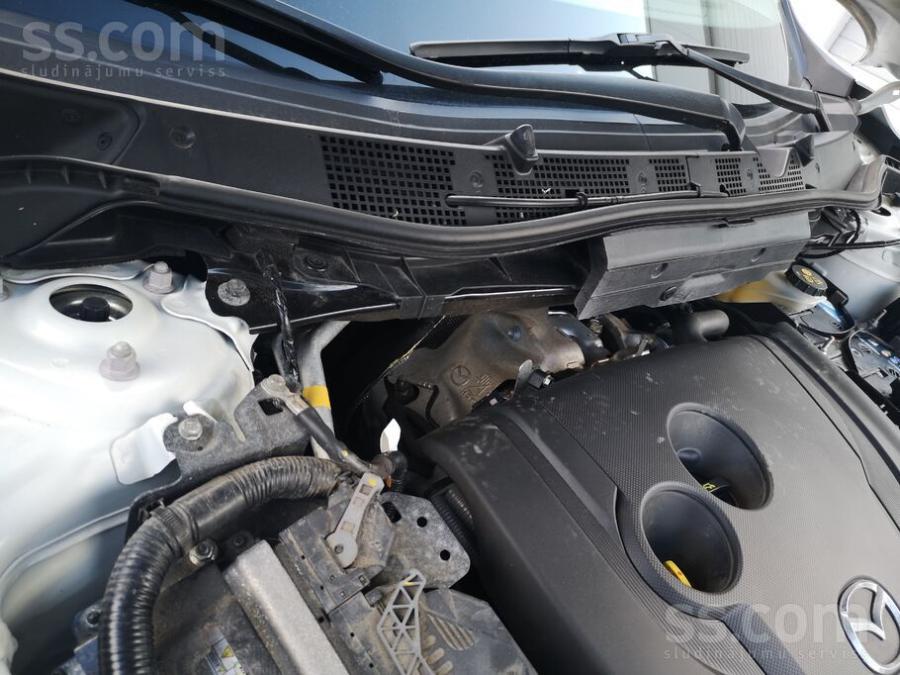 White Mazda CX-5 2015 in Riga, with an engine capacity of 2.20 L and mileage of 0 thousand km for 8290 €, photo 25 on AUTOMOTO.COM.LV