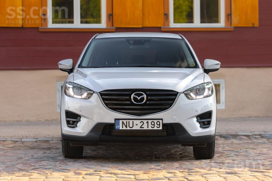 Белый Мазда СХ-5 2015 в Елгава, объемом двигателя 2.20 л и пробегом 242 тыс. км за 8500 €, фото 1 на AUTOMOTO.COM.LV