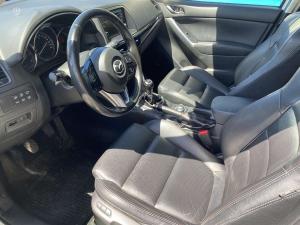 White Mazda CX-5 2015 in Klaipeda, with an engine capacity of 2.19 L and mileage of 257 thousand km for 7900 €, photo 4 on AUTOMOTO.COM.LV
