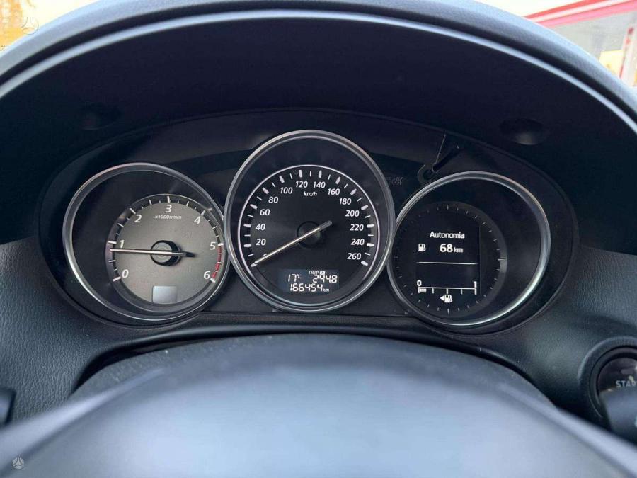 Balts Mazda CX-5 2015 Viļņa, ar dzinēja tilpumu 2.19 L un nobraukumu 166 tūkst. km par 8950 €, foto 23 vietnē AUTOMOTO.COM.LV