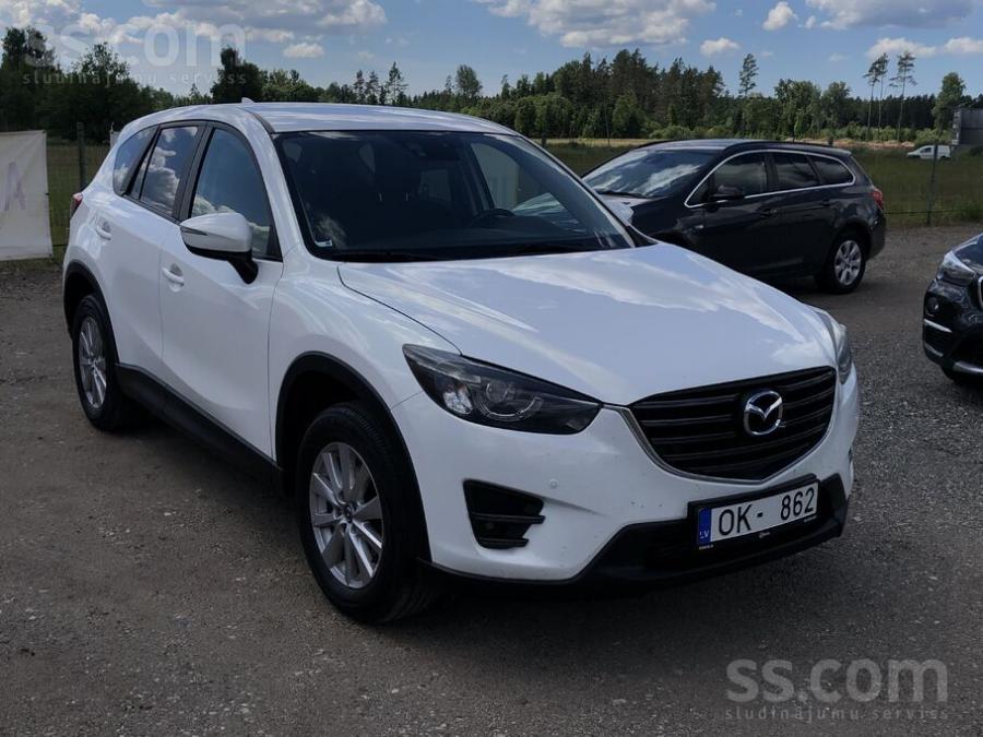 Белый Мазда СХ-5 2015 в Цесис, объемом двигателя 2.20 л и пробегом 0 тыс. км за 7900 €, фото 1 на AUTOMOTO.COM.LV